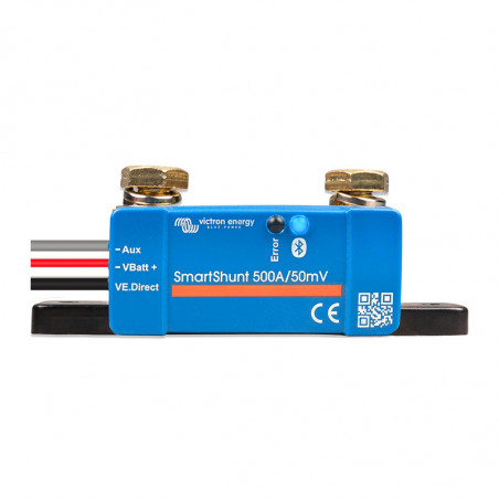 SmartShunt 500A/50mV IP65, monitor baterii BT | Victron
